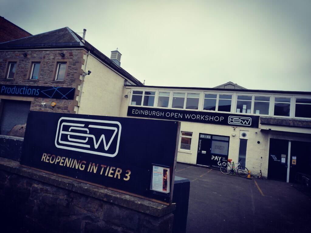 EOW updates and opening dates — Edinburgh Open Workshop